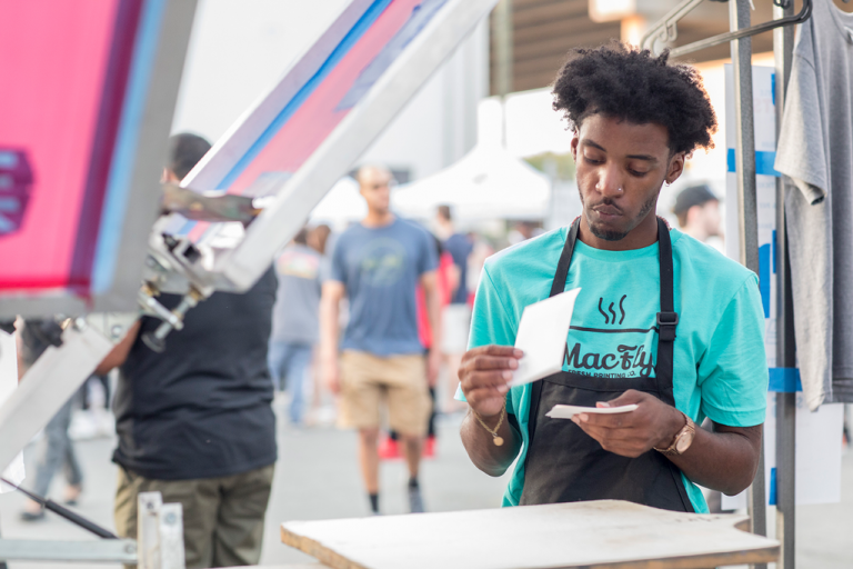Live Screen Printing
